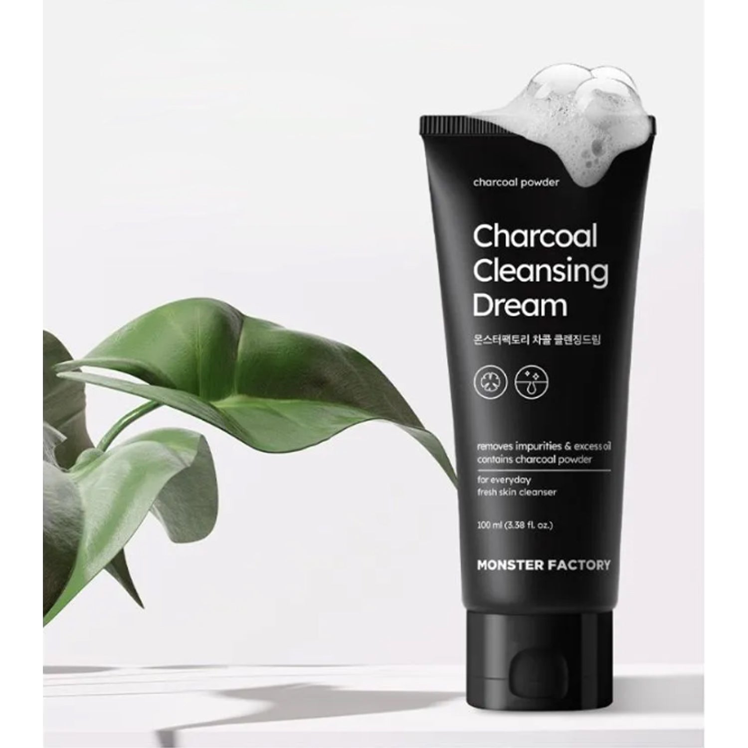 MONSTER FACTORY Charcoal Cleansing Dream 100ml | DODO SKIN – DODOSKIN