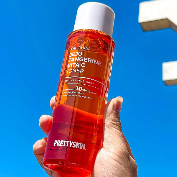 Pretty skin The Pure Jeju Tangerine Vita C Toner 250ml | DODO SKIN ...