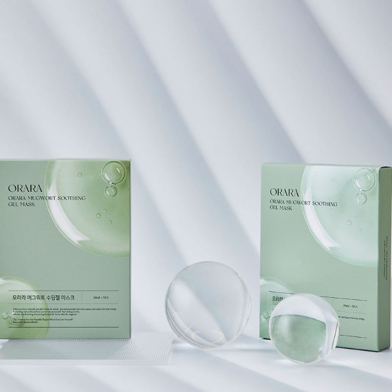 ORARA Mugwort Soothing Gel Mask 28ml x 5ea | DODO SKIN – DODOSKIN