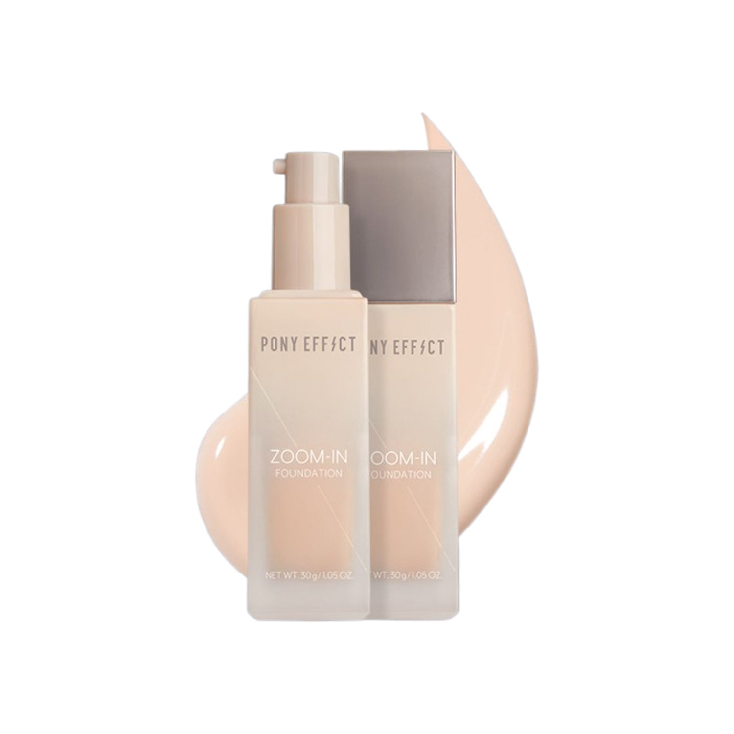 PONY EFFECT Zoom-In Liquid Foundation (4 Colors) | DODO SKIN – DODOSKIN