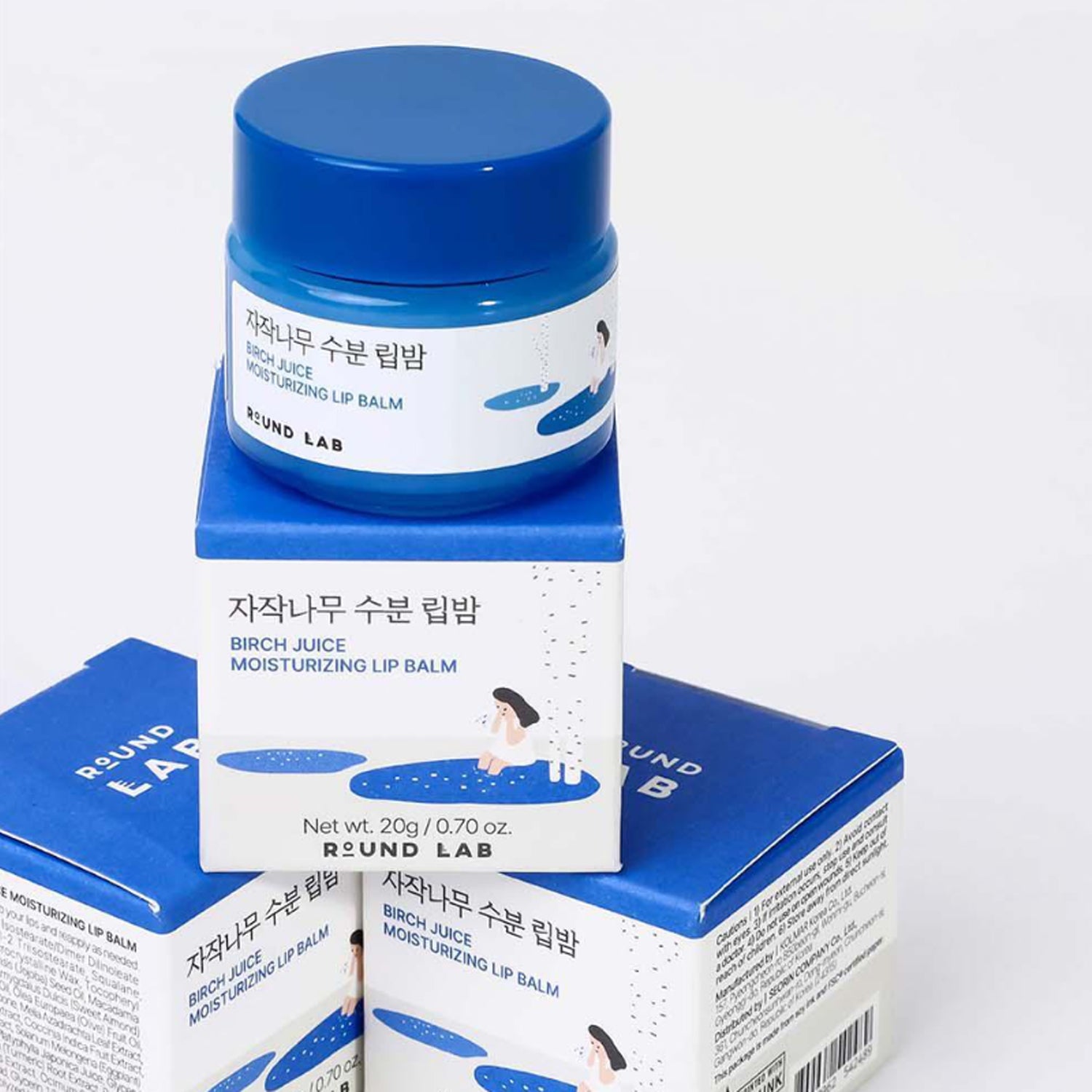 ROUND LAB Birch Juice Moisturizing Lip Balm 20g | DODO SKIN – DODOSKIN