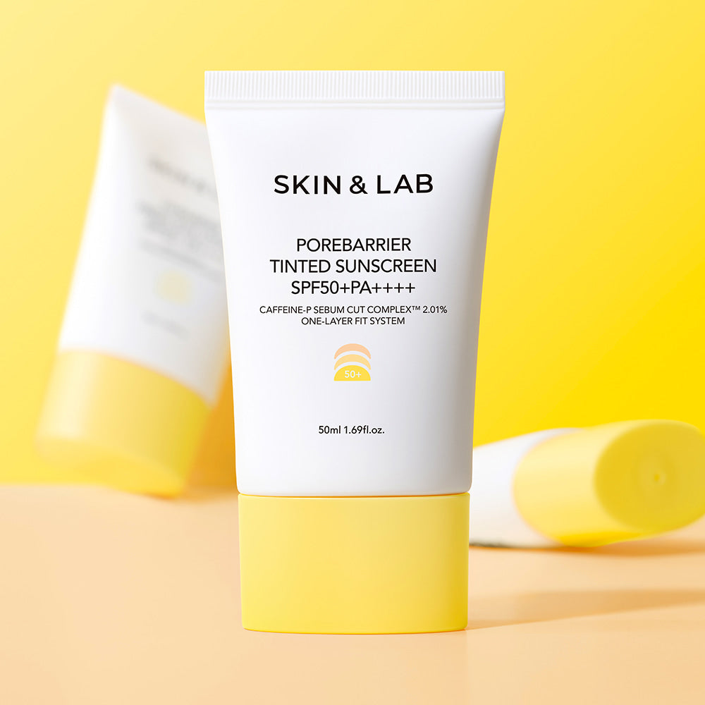 Skin & Lab PoreBarrier Tinted Sunscreen SPF50+PA ++++ 50 ml | Dodo ...
