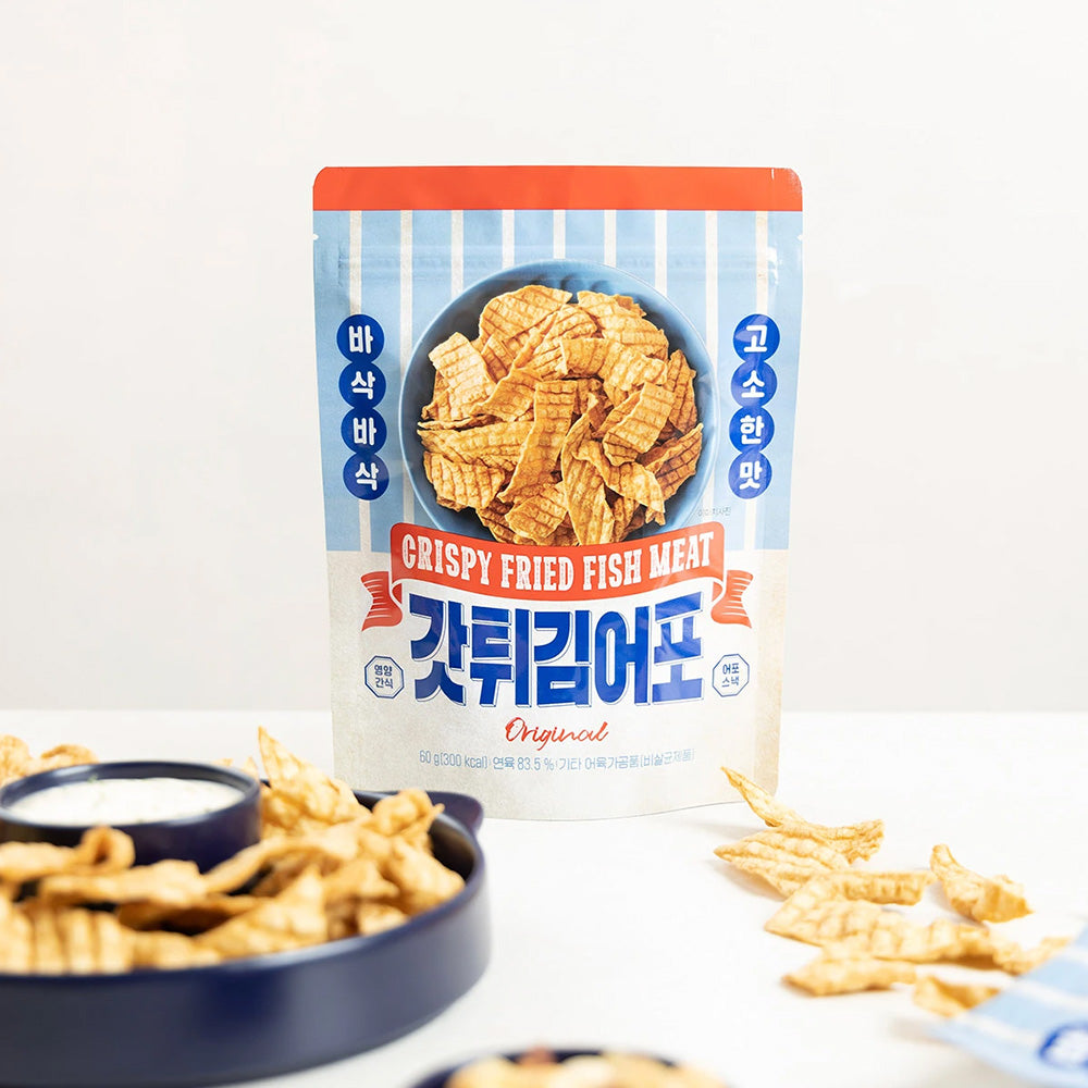 Buy Korean Shinhwa FS Crispy Fried Fish Meat 900g (60g x 15ea) Online | DODOSKIN