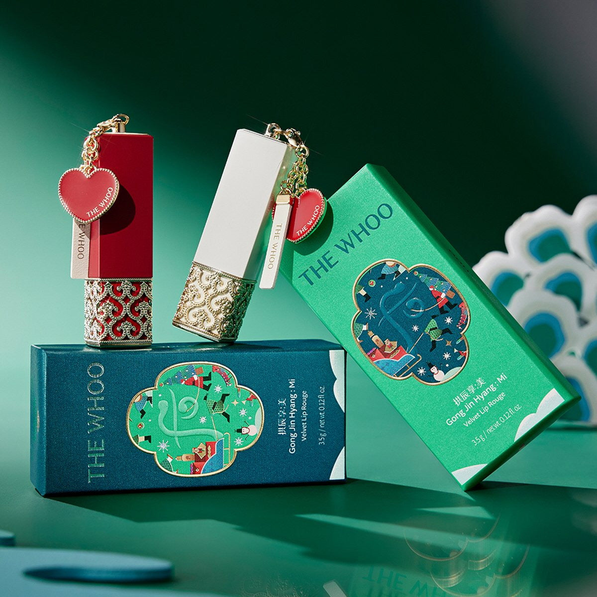 [Gift Packaging] THE WHOO Gongjinhyang : Mi Velvet Lip Rouge #24 Red ...