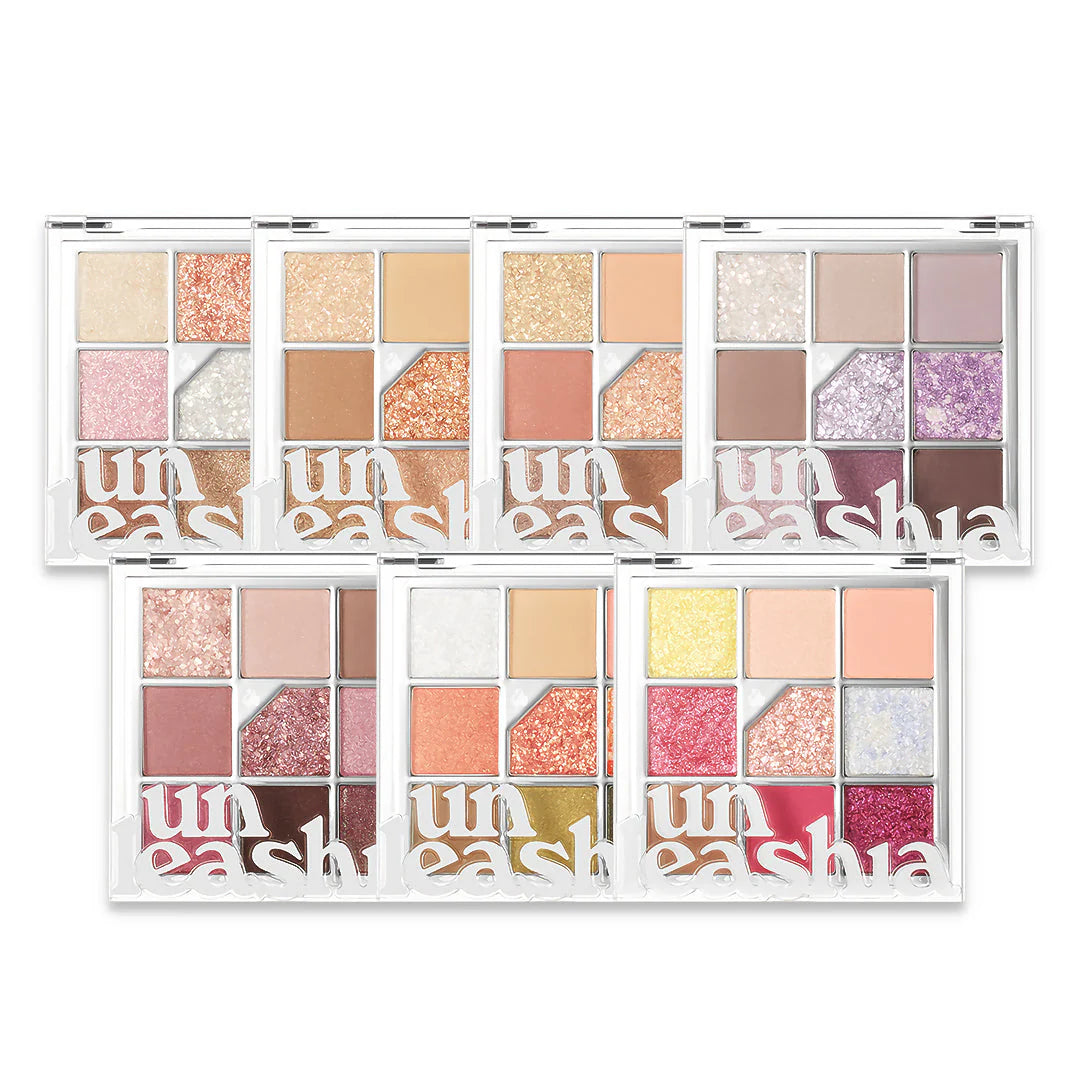 Unleashia Glitterpedia Eye Palette 6.6g 7 color | DODO SKIN – DODOSKIN