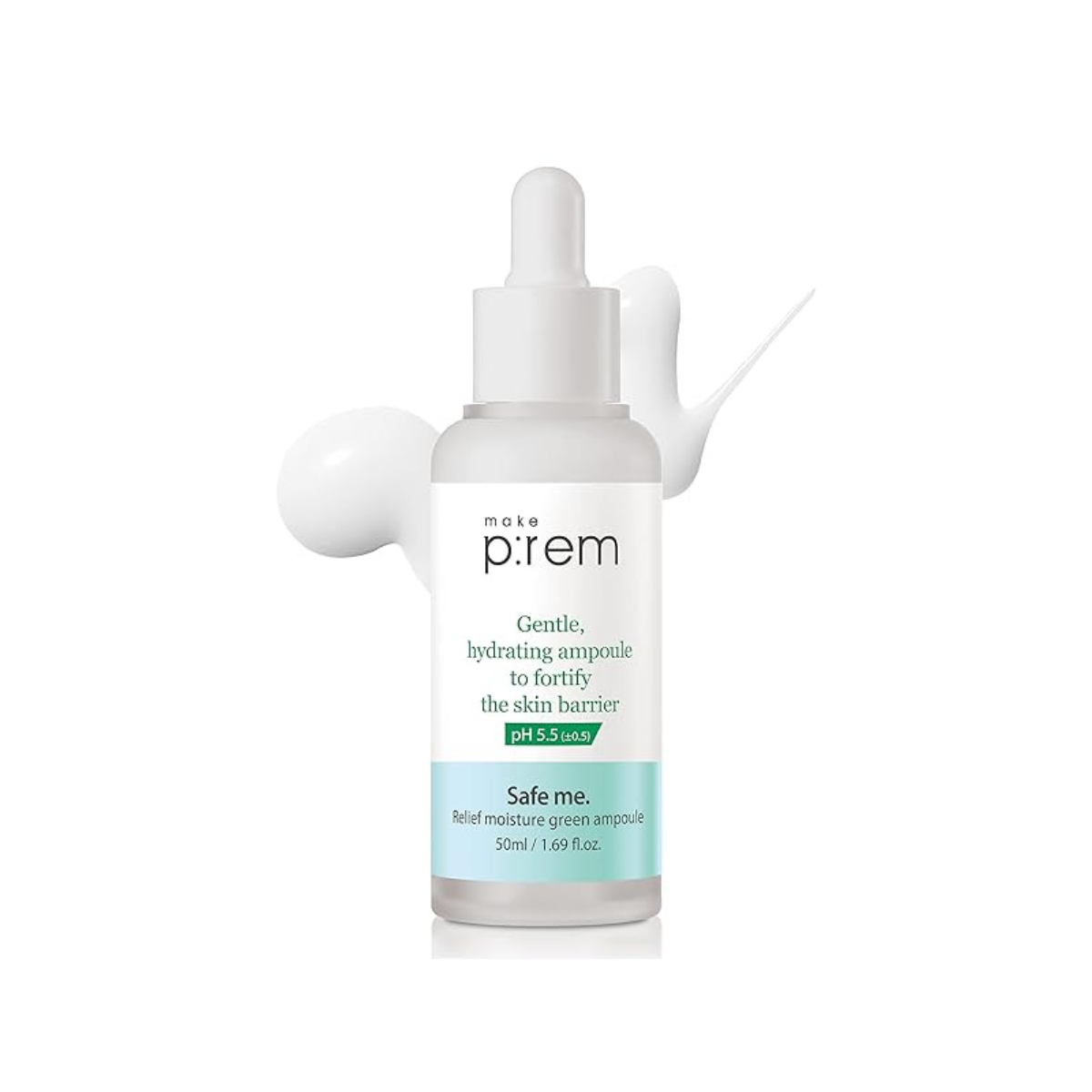 make p:rem Safe Me. Relief Moisture Green Ampoule 50ml | DODO SKIN ...