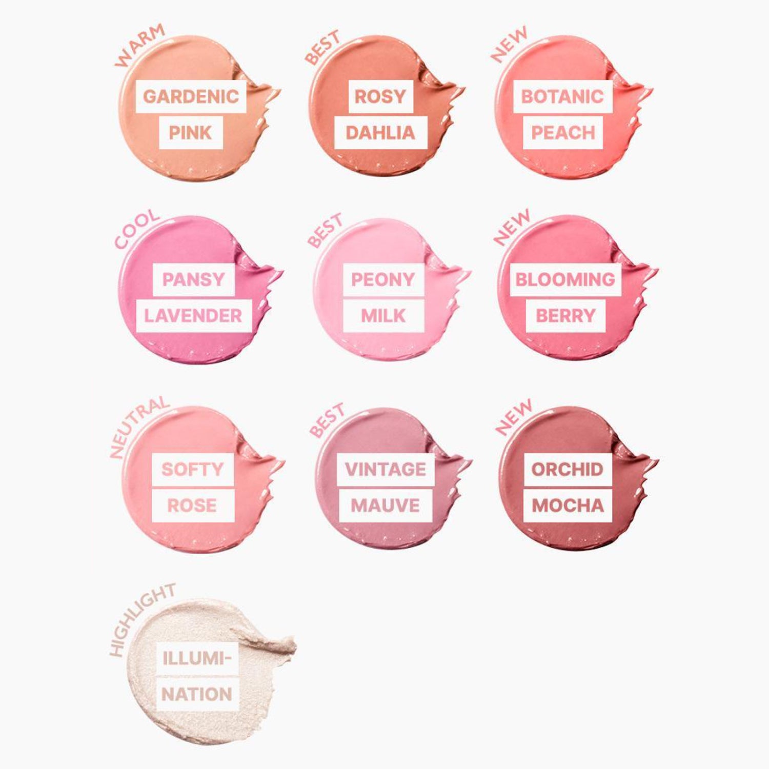 VIDIVICI Petal Glow Cream Blush – 10 Shades | DODO SKIN – DODOSKIN
