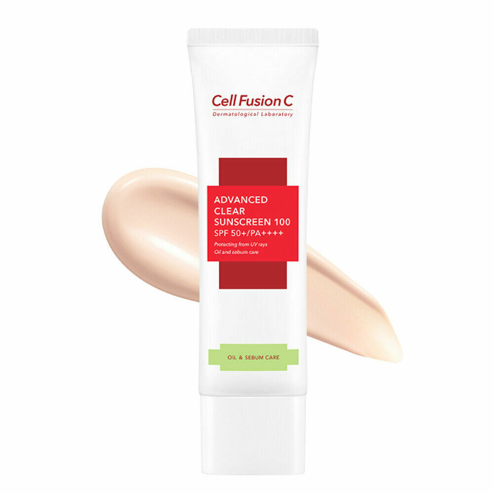 Buy Korean Cell Fusion C Advanced Clear Sunscreen 100 SPF 50+ PA ...
