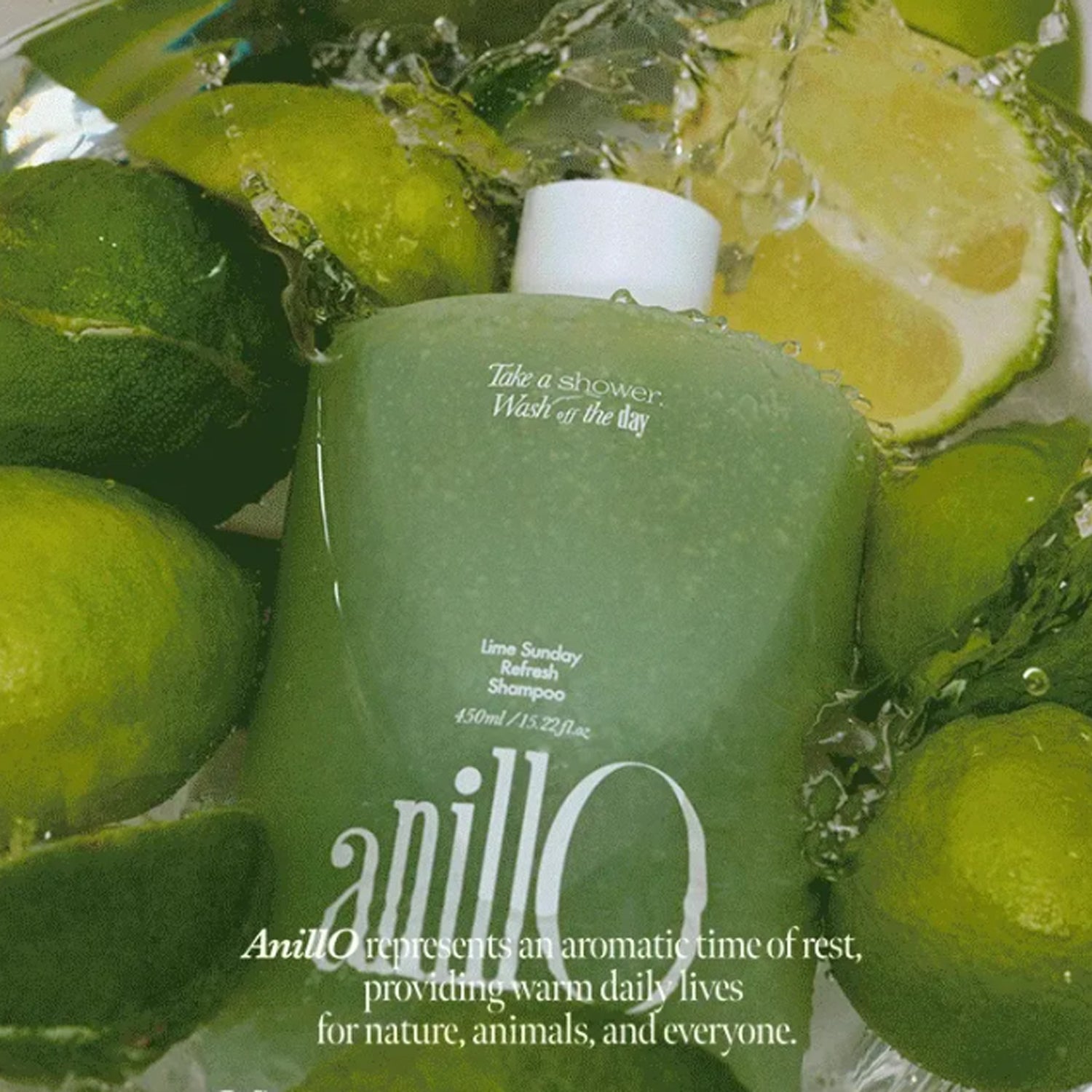 anillO Lime Sunday Refresh Shampoo 450ml | DODO SKIN – DODOSKIN
