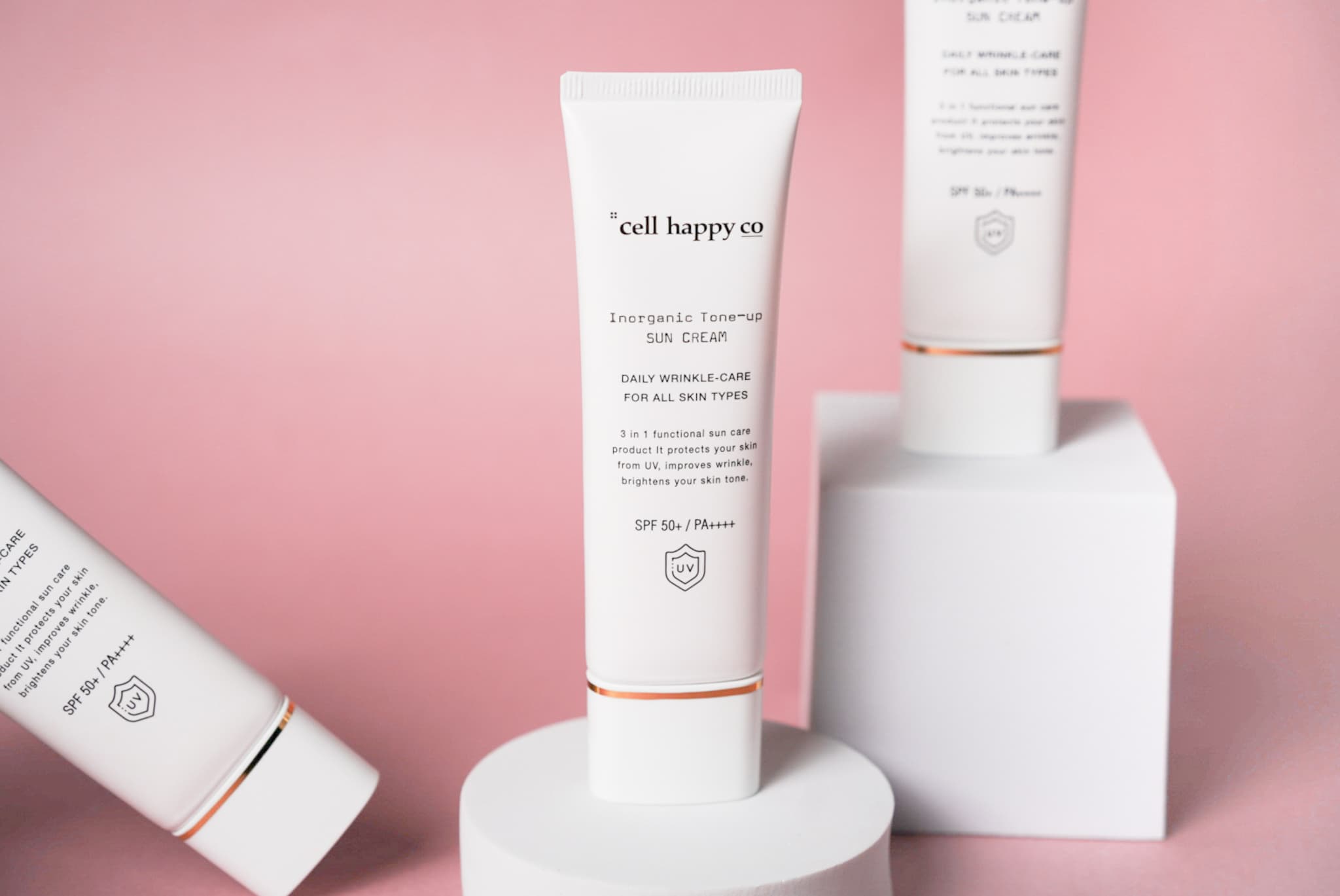 Cell Happy Co Inorganic Self-driving Tone Up Sun Cream 50g | DODOSKIN