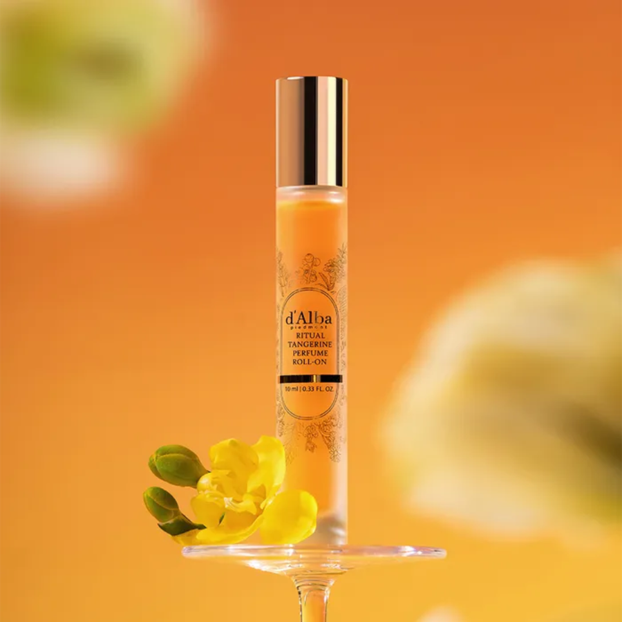 d'Alba Ritual Tangerine Perfume Roll-On 10ml | DODO SKIN – DODOSKIN