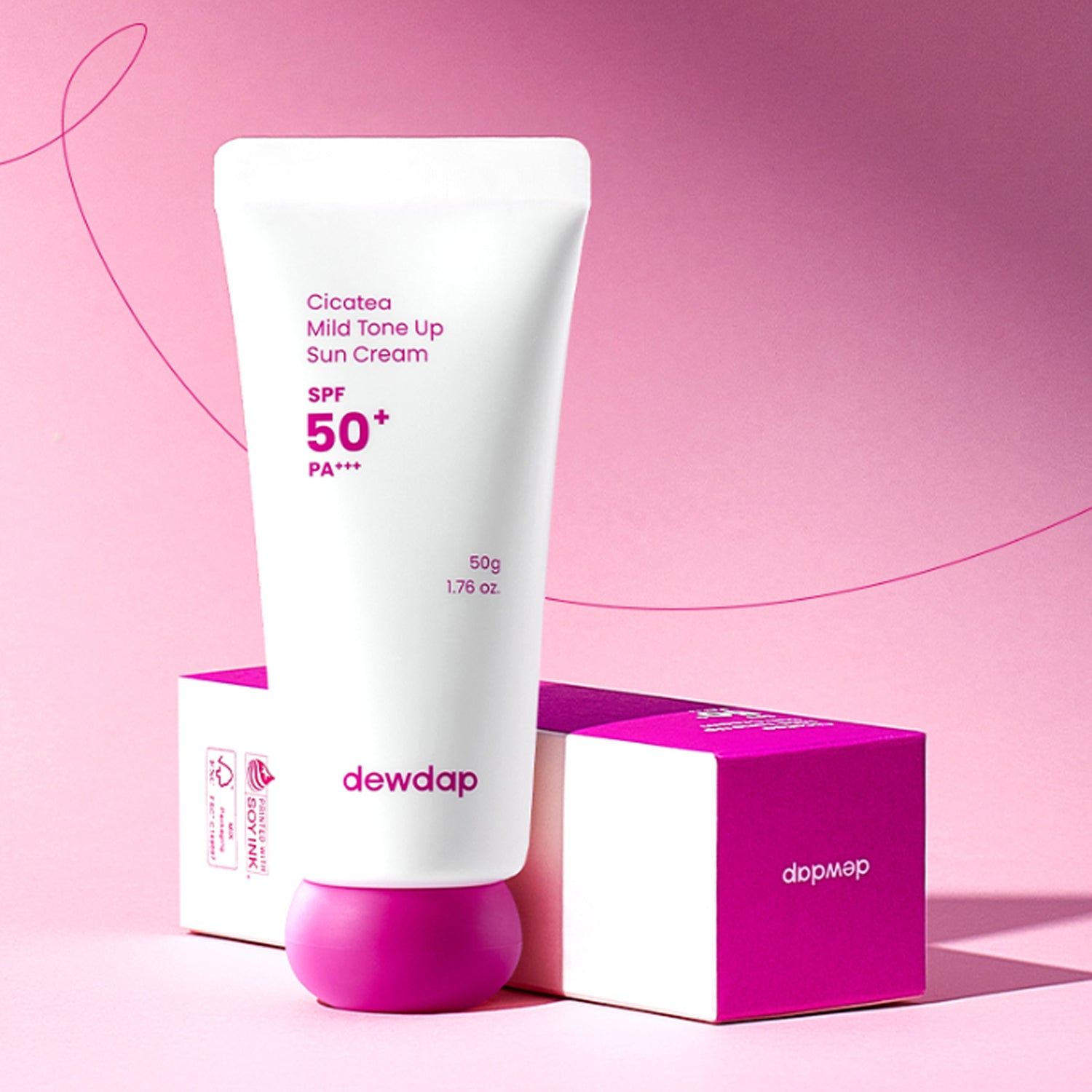 dewdap Cicatea Mild Tone Up Sun Cream 50g | DODO SKIN – DODOSKIN