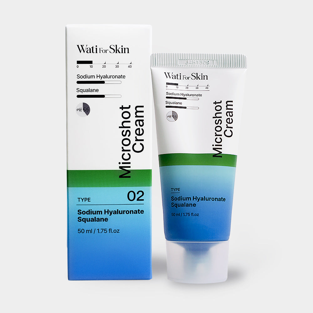 Wati For Skin Sodium Hyaluronate Squalane Microshot Cream 50ml | DODO ...