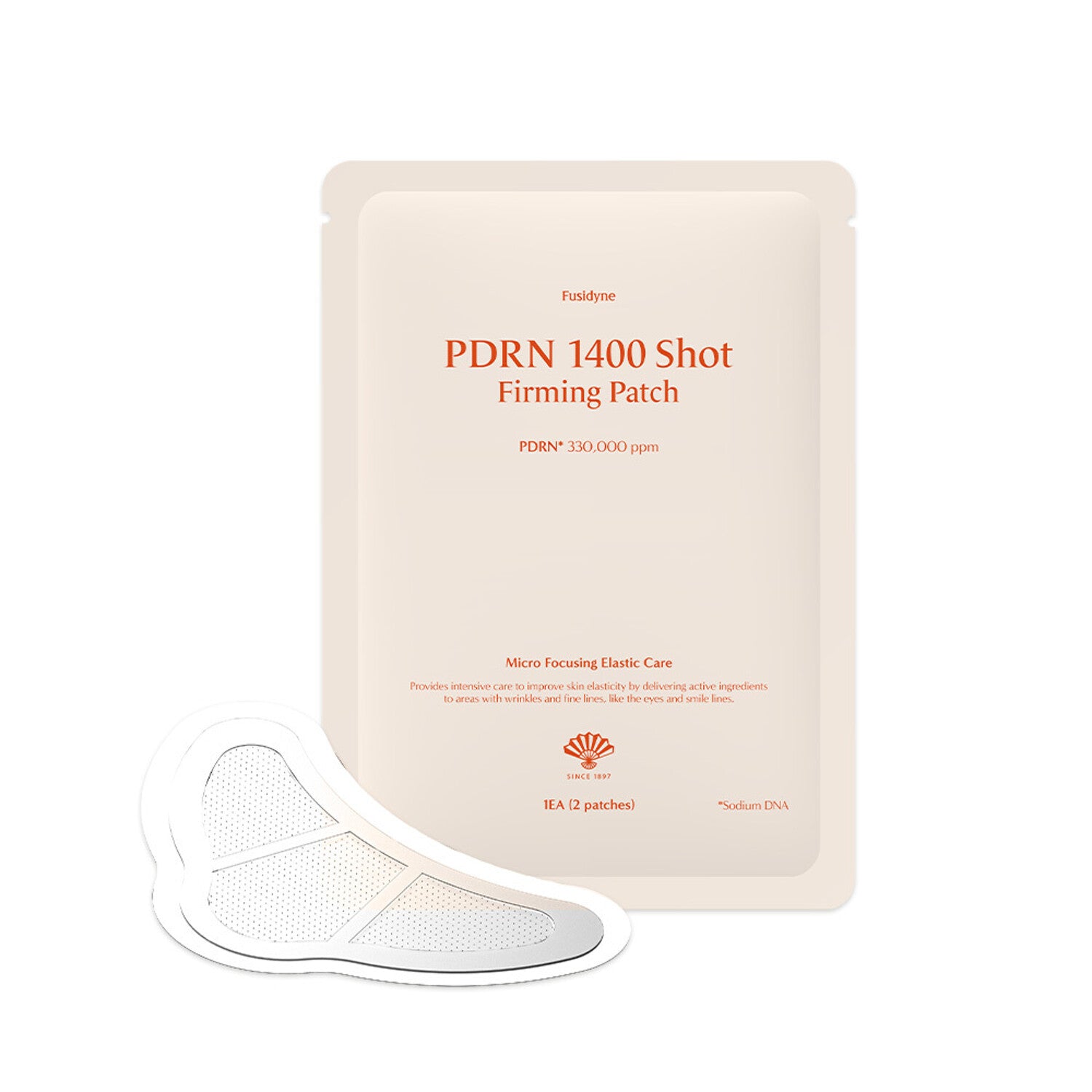 FUSIDYNE PDRN 1400 Shot Firming Patch 30mg*2P | DODO SKIN – DODOSKIN