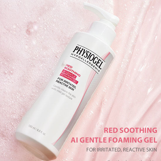 PHYSIOGEL Red Soothing AI Gentle Foaming Gel 180ml | DODO SKIN – DODOSKIN