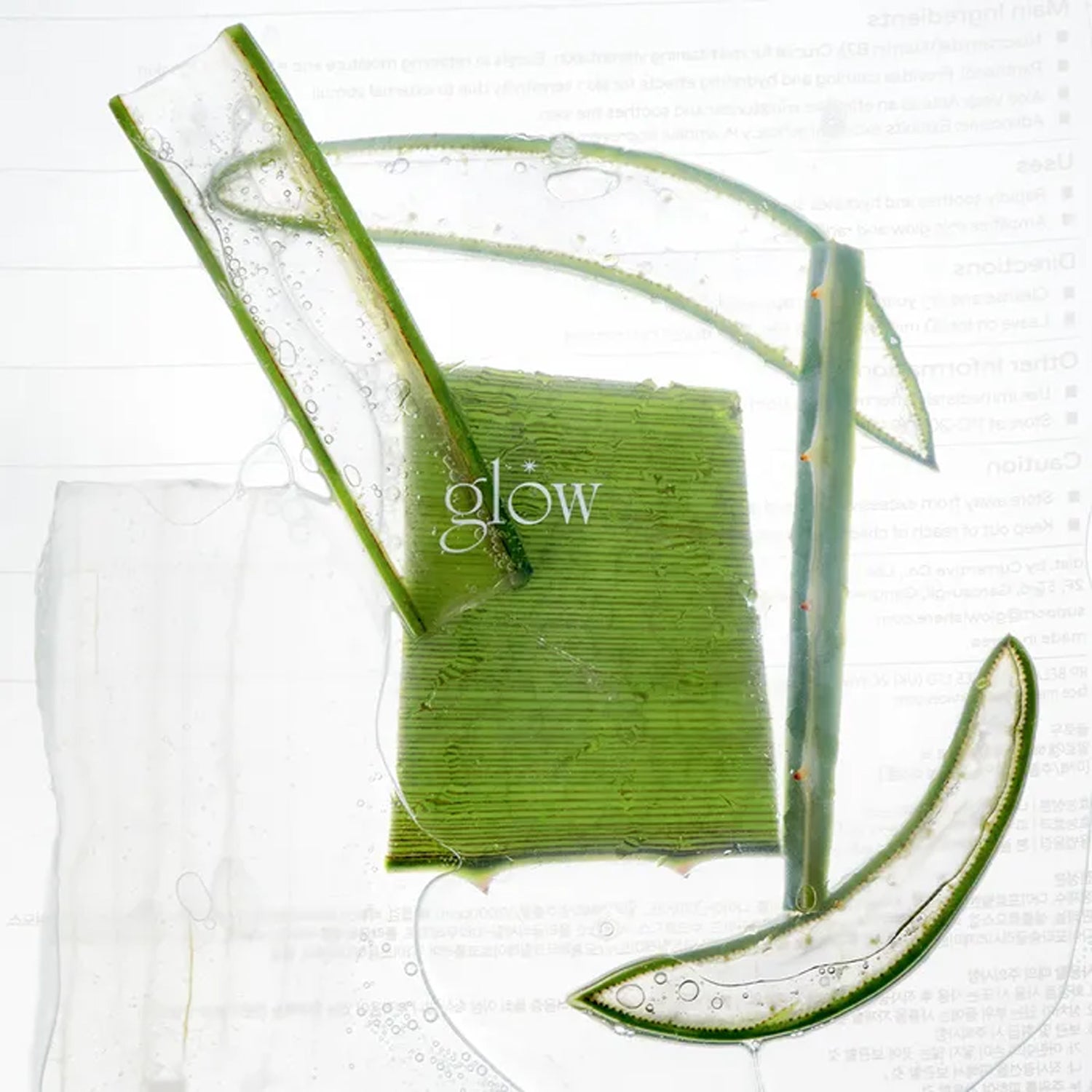 glow Aloe Hydrogel Sheet Mask 3 sheets | DODO SKIN – DODOSKIN