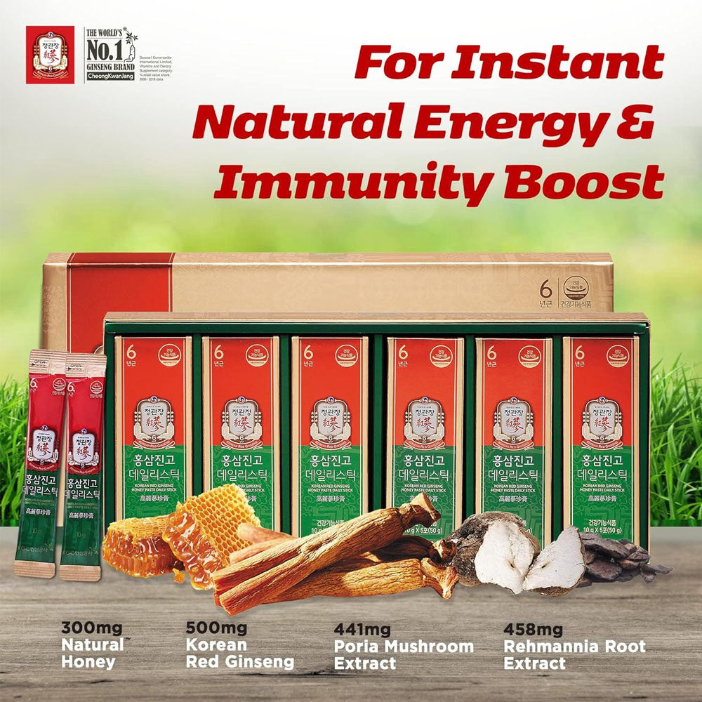Jung Kwan Jang Jin Go Daily Stick Ginseng Energy 10g x 30ea | DODOSKIN