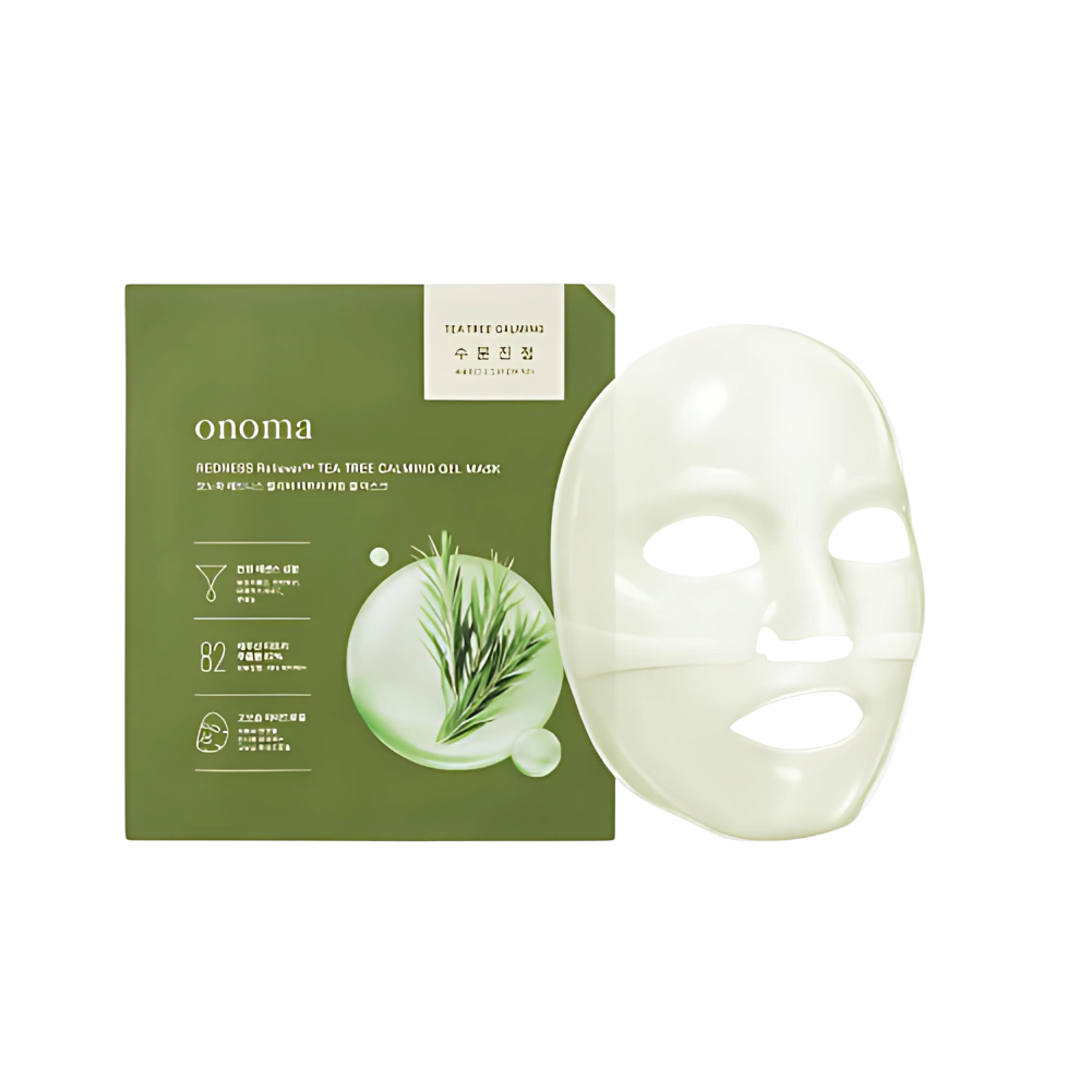 onoma Redness Reliever Tea Tree Calming Gel Mask Set (4+1) | DODO SKIN ...