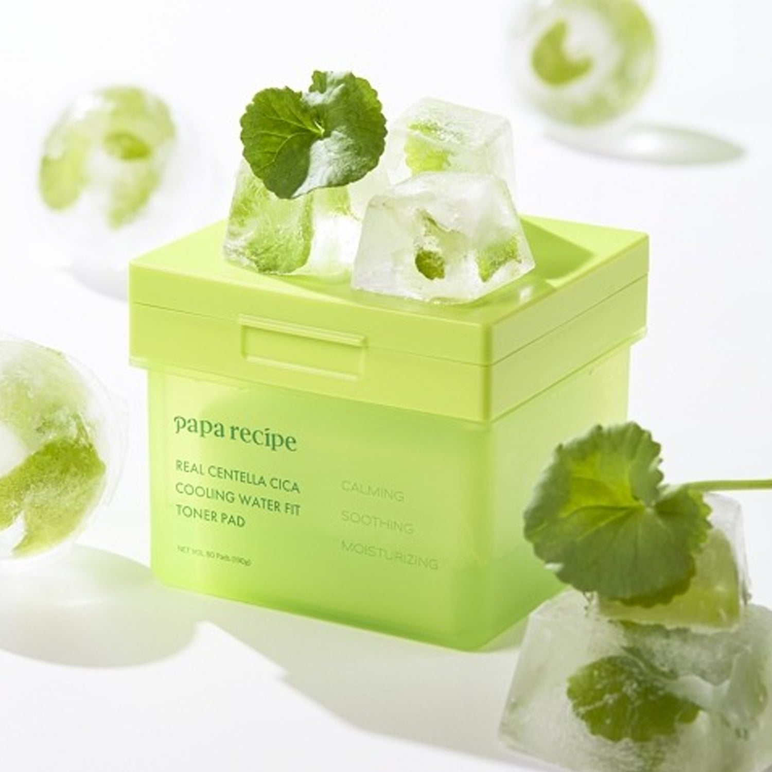 papa recipe Real Centella Cica Cooling Water Fit Toner Pad 80ea | DODO ...