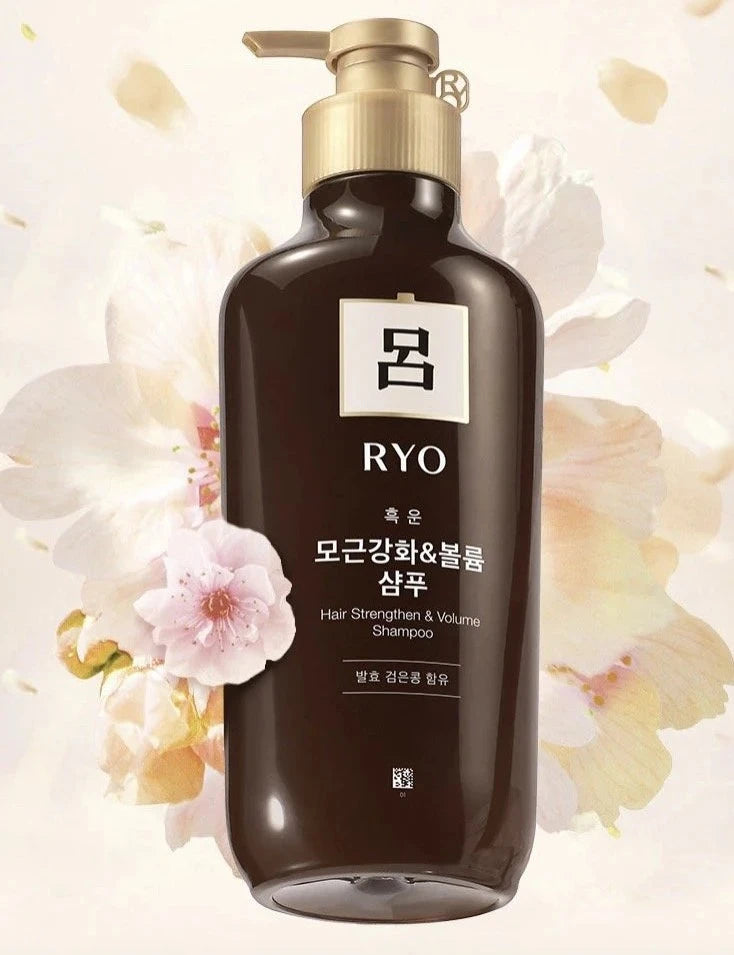 Buy Korean RYO Hair Strengthen & Volume Shampoo 550ml Online | DODOSKIN
