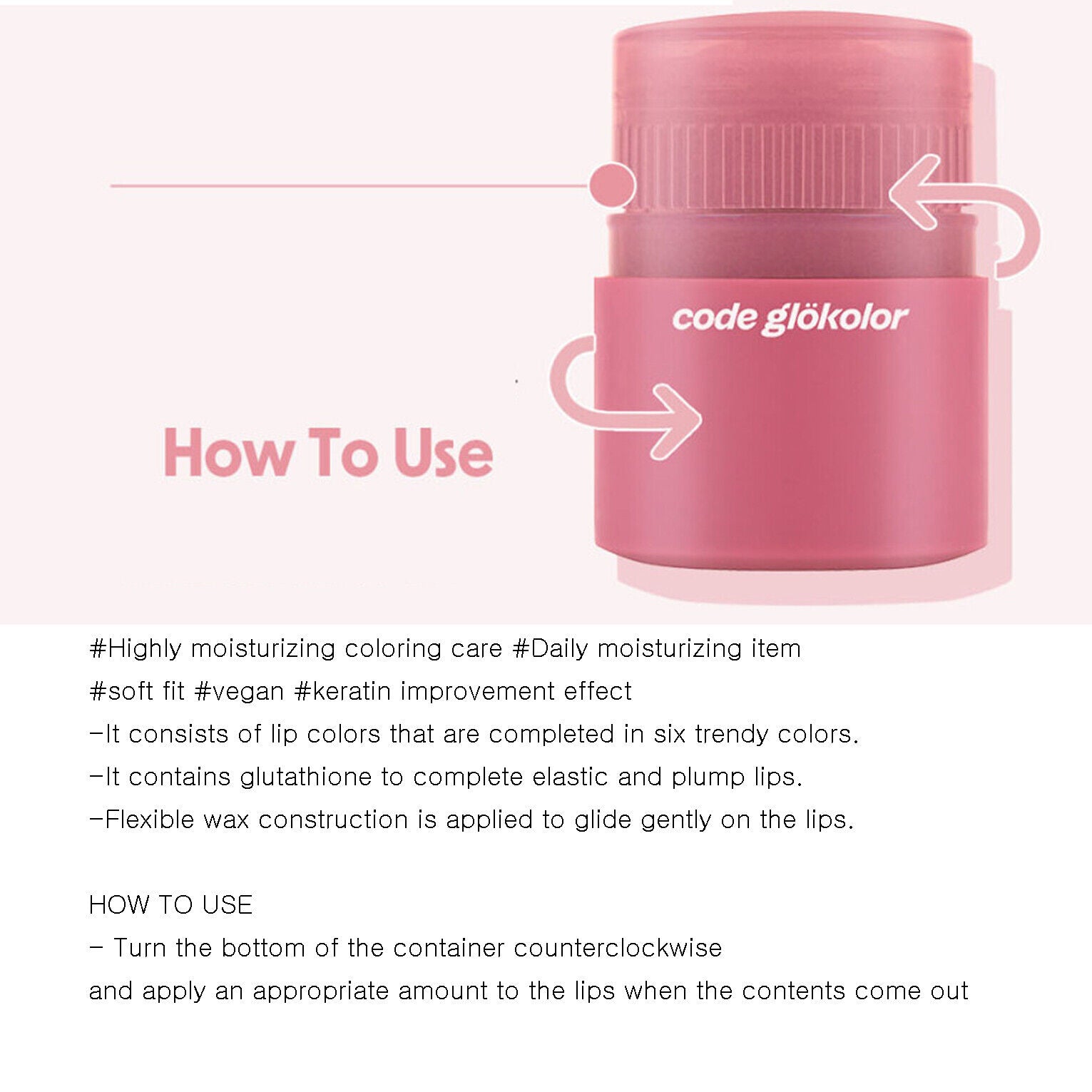 CODE GLOKOLOR Color Lipcerin 15mL | DODO SKIN – DODOSKIN