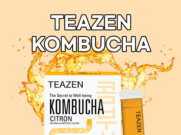 Buy Korean TEAZEN Kombucha 1BOX (5g x 10ea) - Citron Online | DODOSKIN